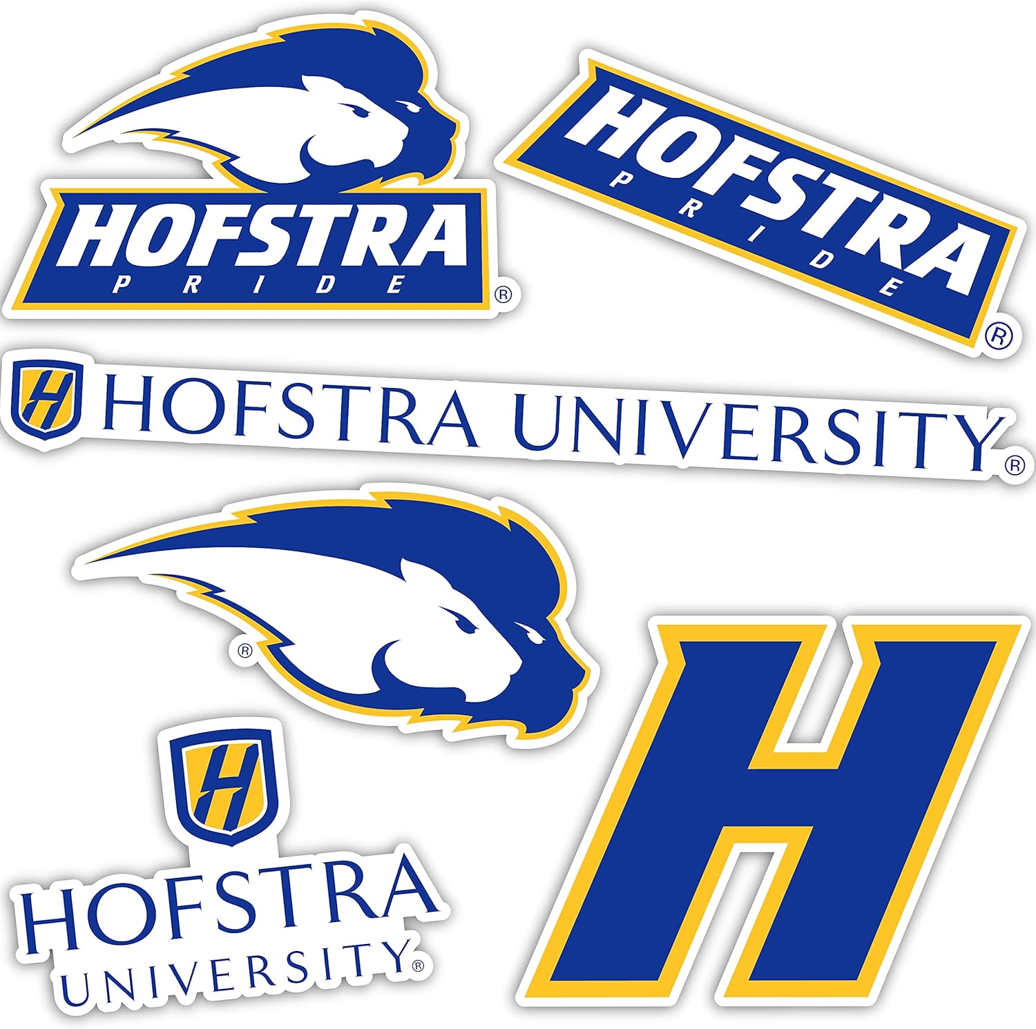 Amazon.com: Desert Cactus Hofstra University Sticker Pride Vinyl Decals ...