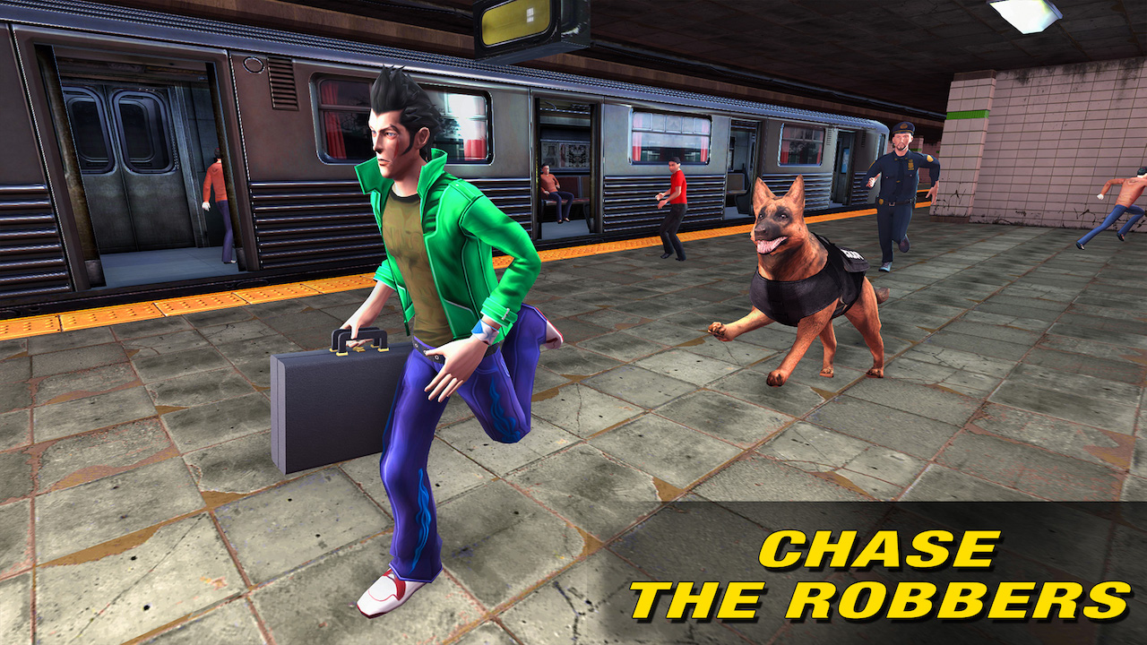 NY City K9 Police Dog Survival - Police VS Crime: Action Racing Game ...