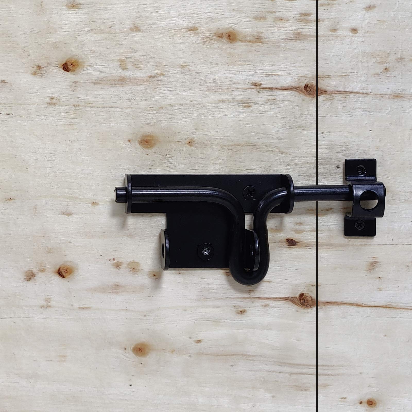 Buy Heavy Duty Sliding Bolt Gate Latch with Padlock Hole, Slidd Bolt ...