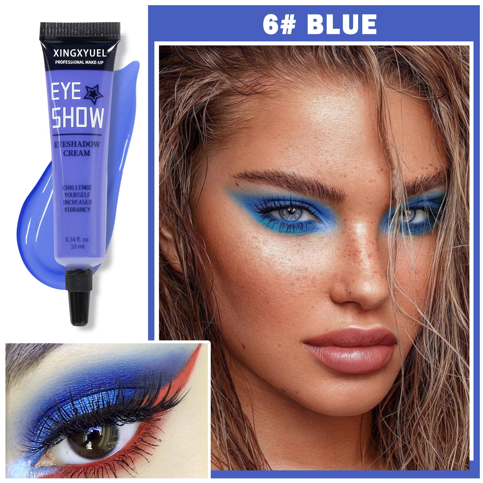 Blue Eye Makeup Tutorial