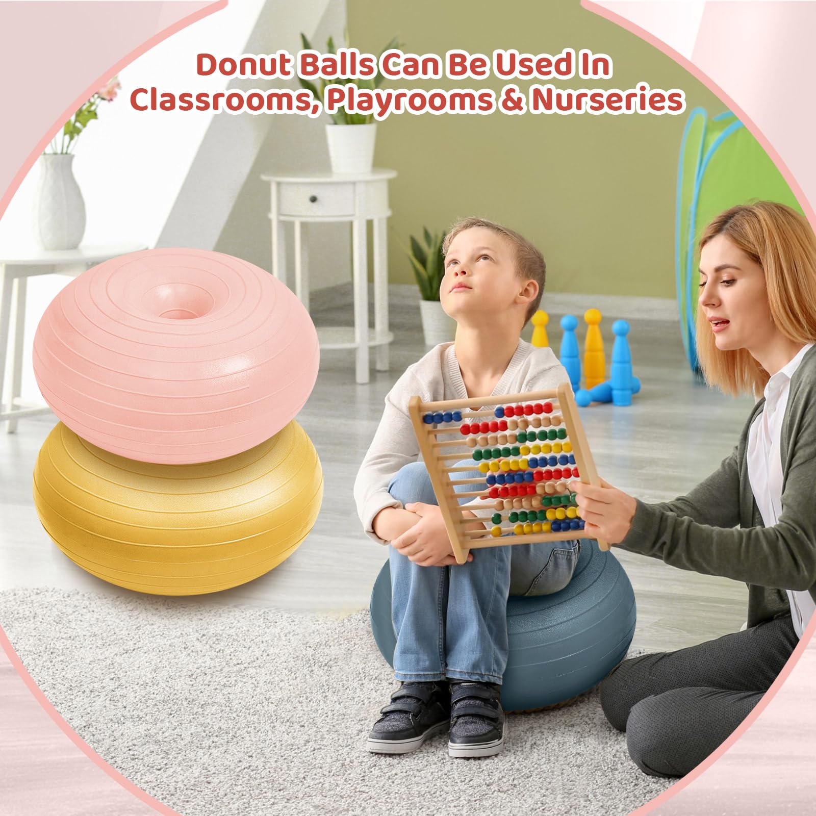 Snapklik.com : Lewtemi 6 Pcs Flexible Seating For Classroom Elementary ...