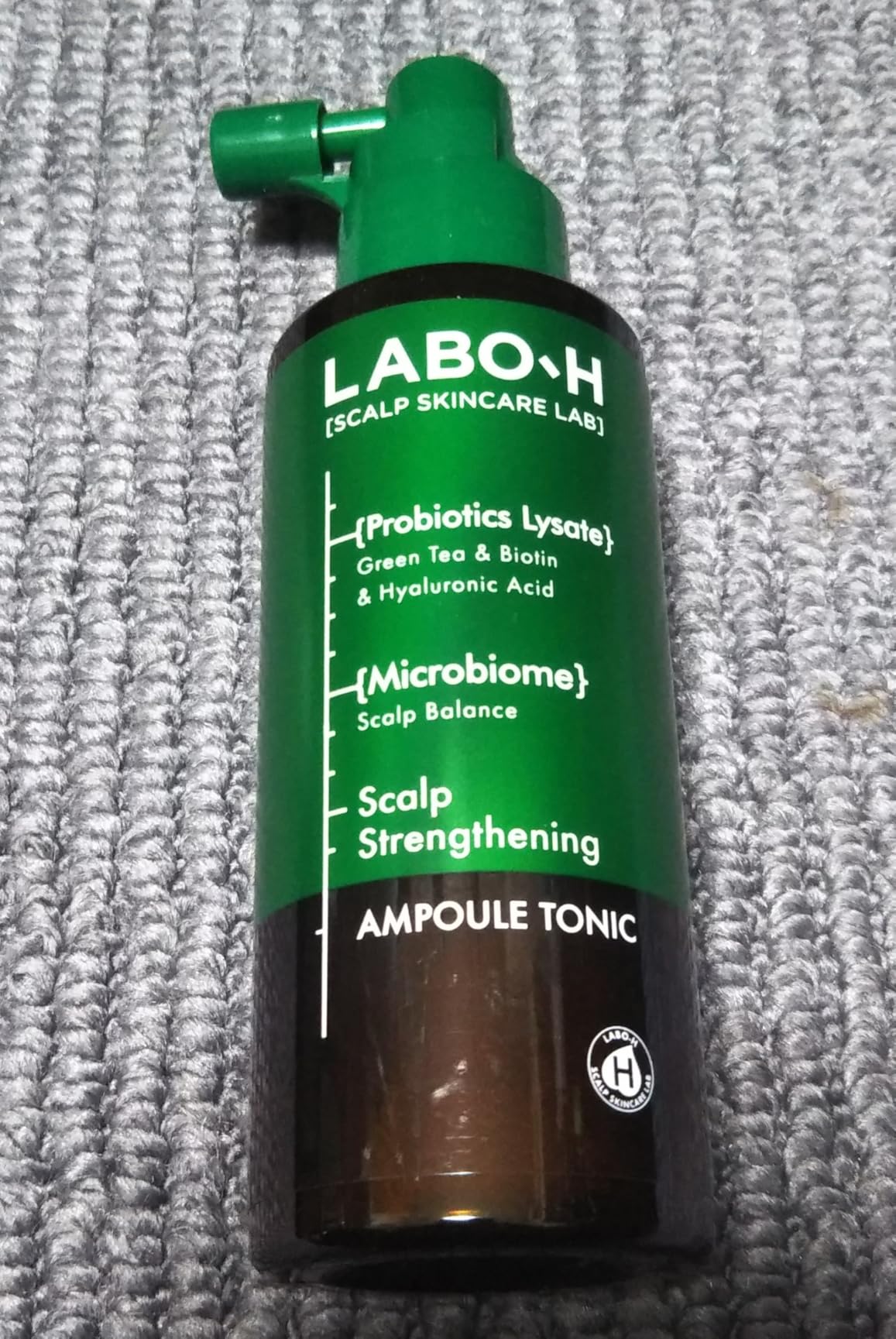 Amazon | LABO-H 公式 ラボエイチ 頭皮サポート クリニック アンプル トニック 100ml ノンシリコンオイル スカルプケア ヘアトニック ハリ コシ 韓国コスメ ヘアケア ...