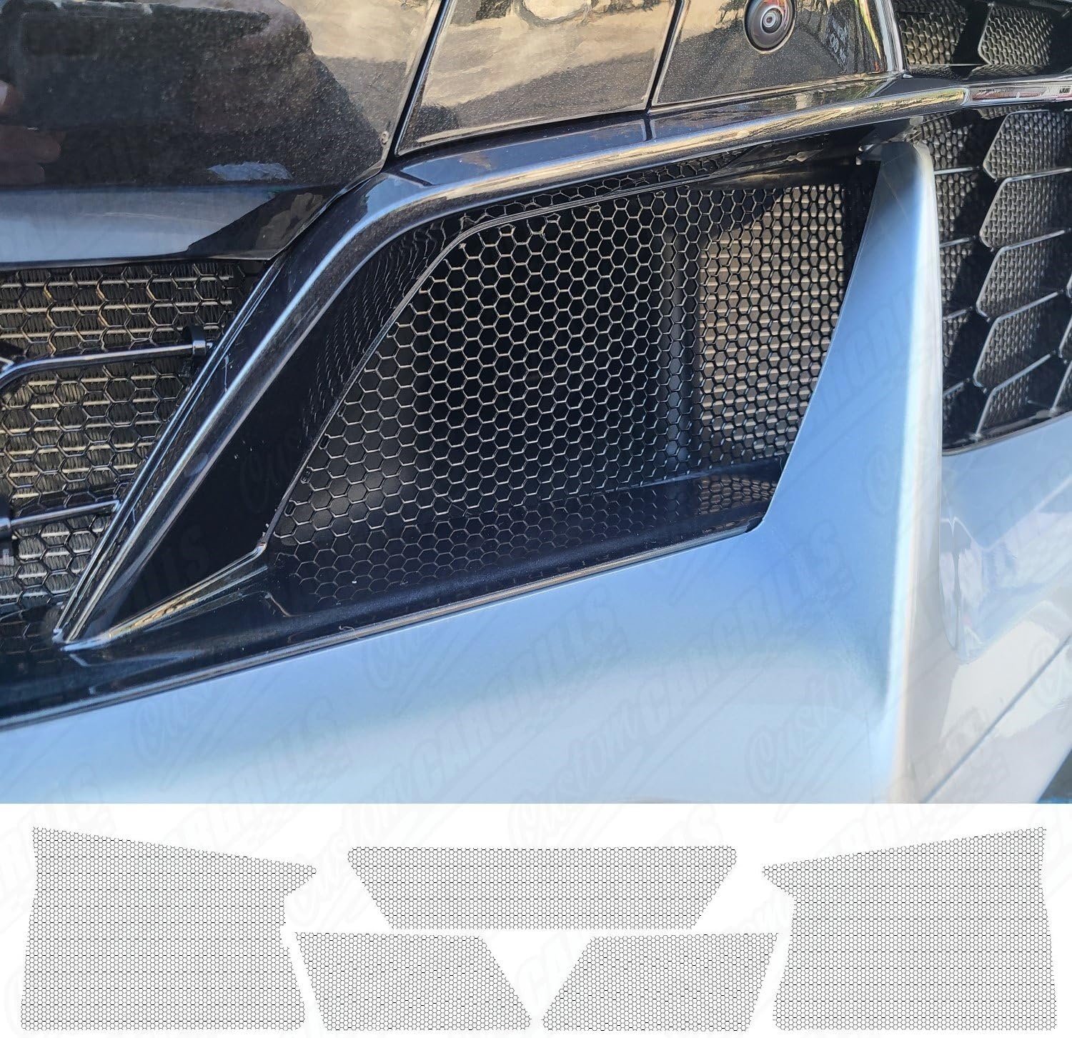 Amazon.com: JOYTUTUS Front Grill Mesh Guards Compatible with 2020-2024 ...