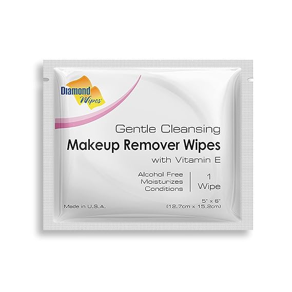 Amazon.com: Diamond Wipes Face Cleansing and Waterproof Makeup Remover ...