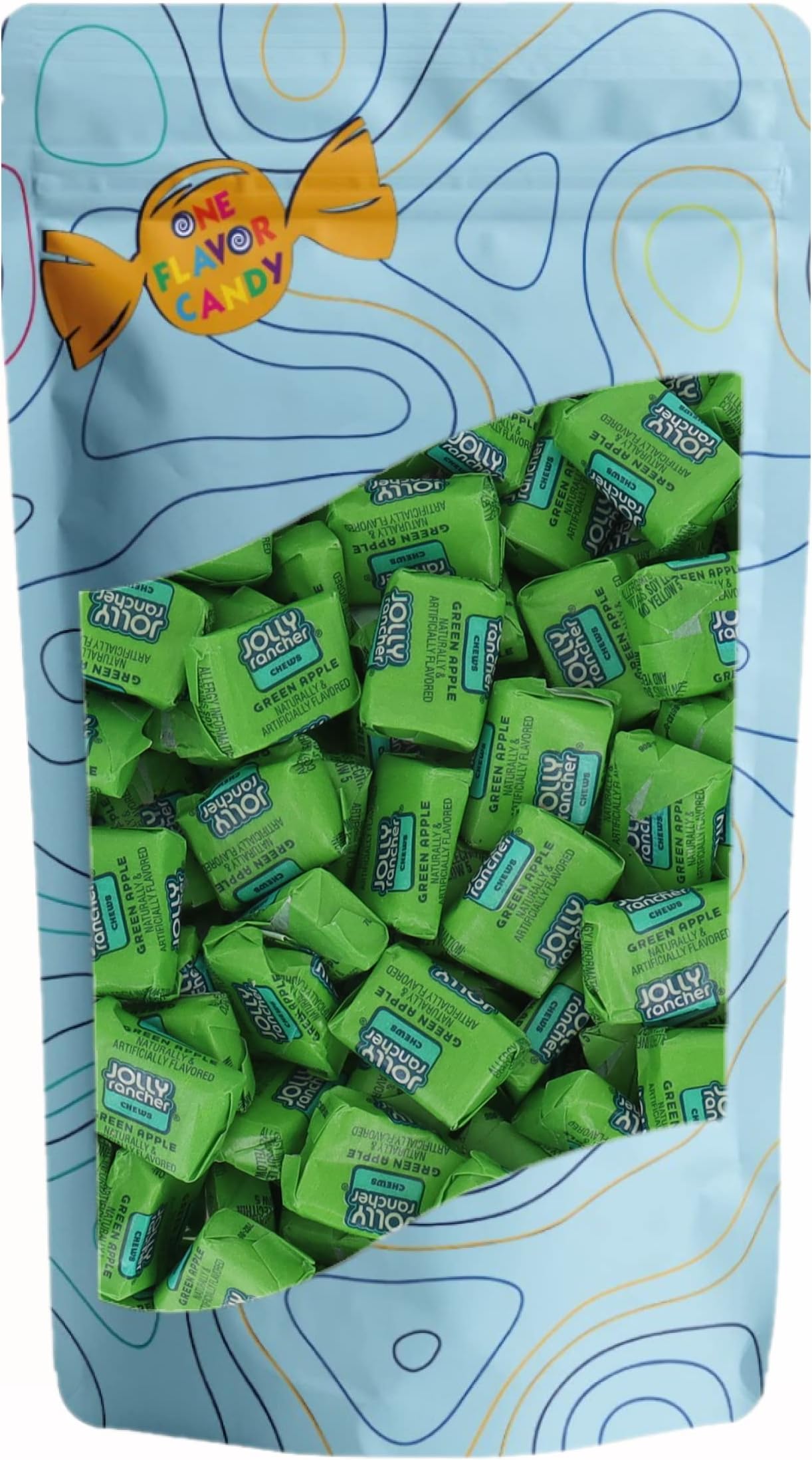 Amazon.com : One Flavor Candy Jollies Rancher Fruit Chews Candy Candies ...