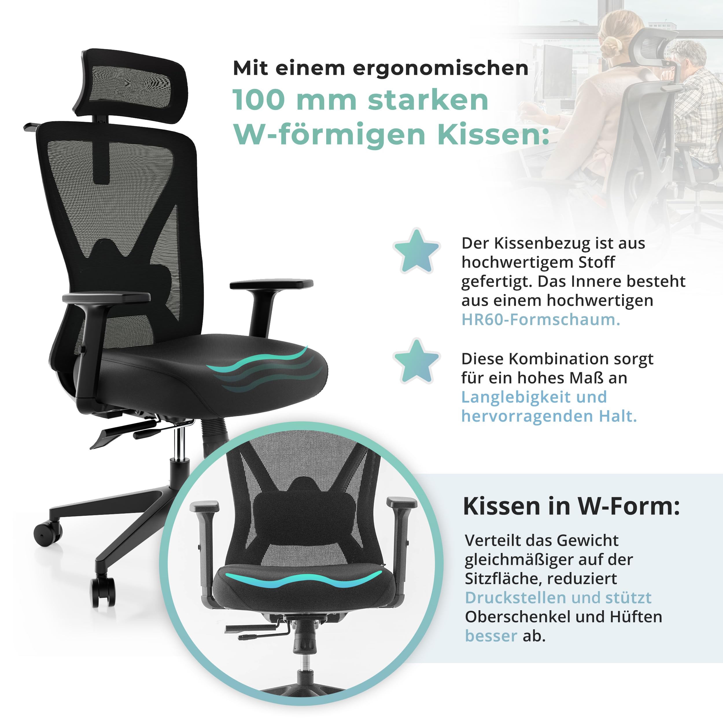 Ergonomic Chairs For Bad Backs