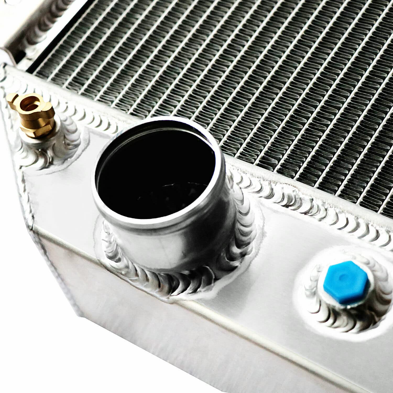 Snapklik.com : DPI433 4 Row Aluminum Radiator For 1966-1979 Ford F100 ...