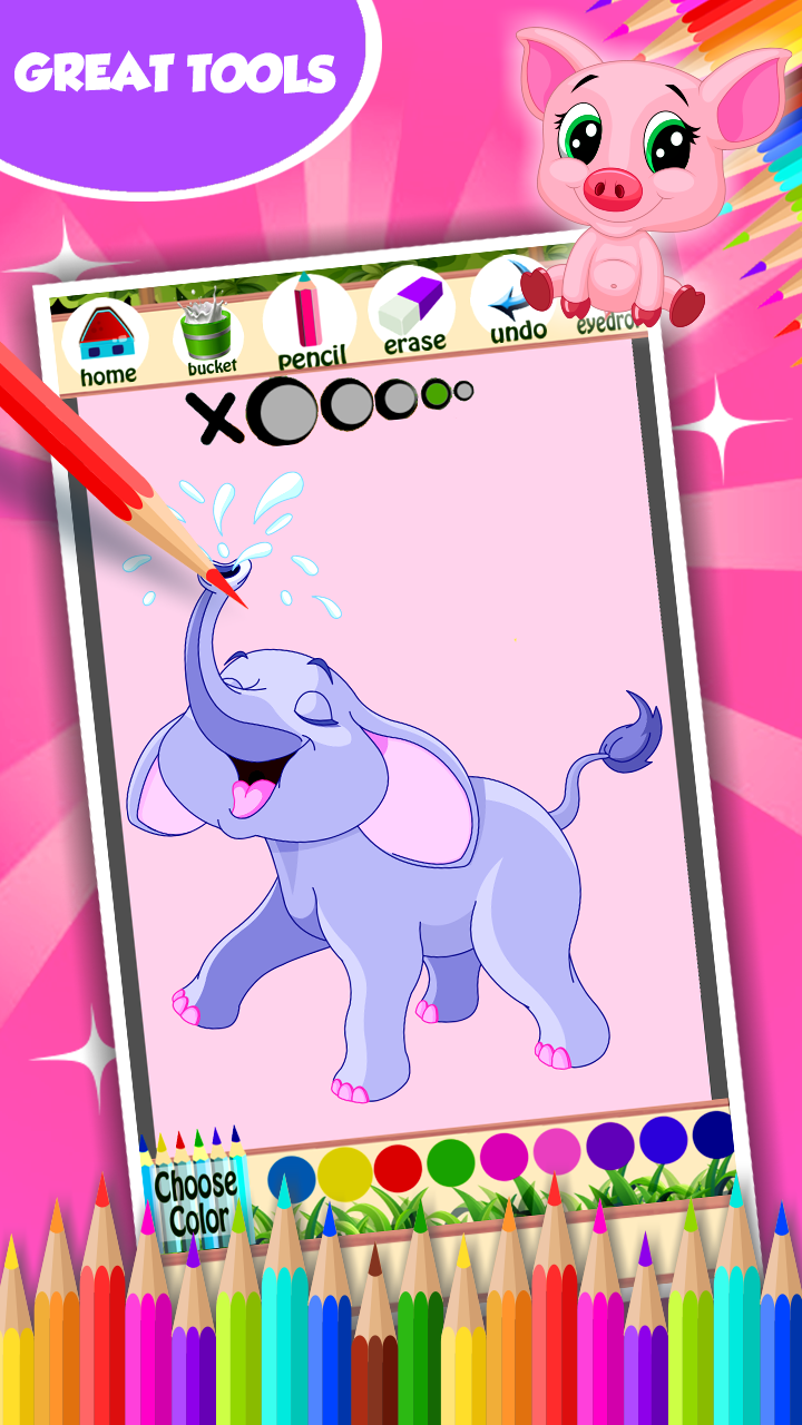Cute Animals Coloring Book - App on Amazon Appstore