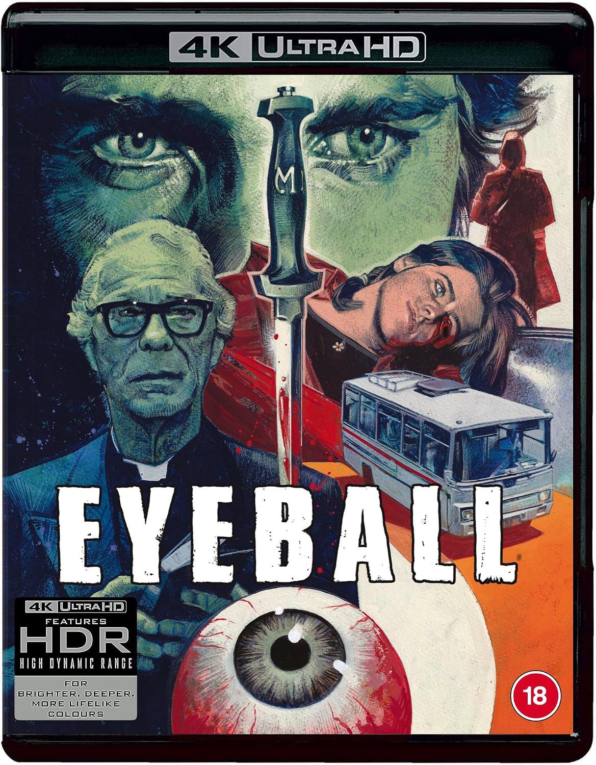 Eyeball 4K UHD [Blu-ray] [Region A & B & C]: Amazon.ca: Martine ...