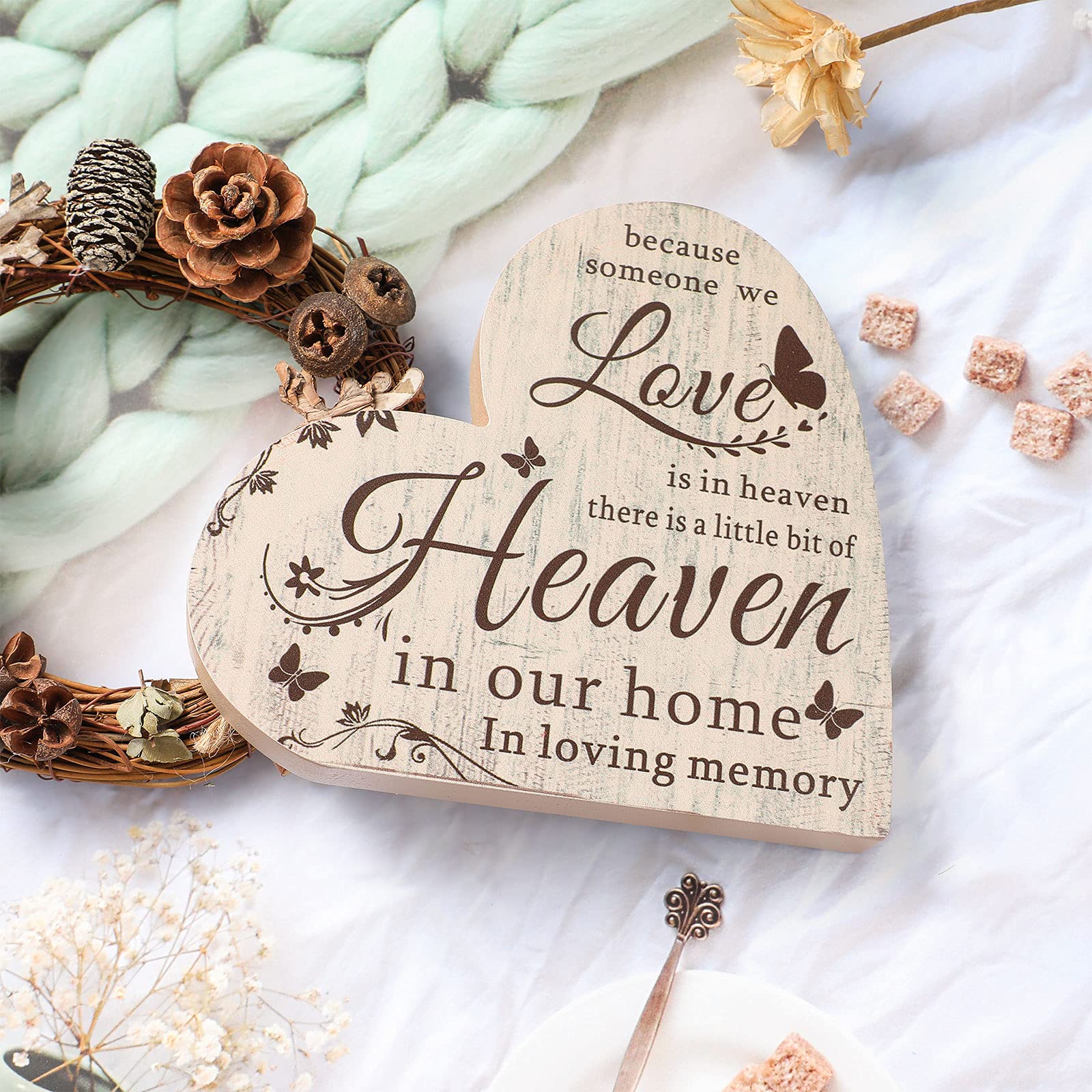Snapklik.com : Sympathy Gift Bereavement Memorial Decor Sign Loss Of ...