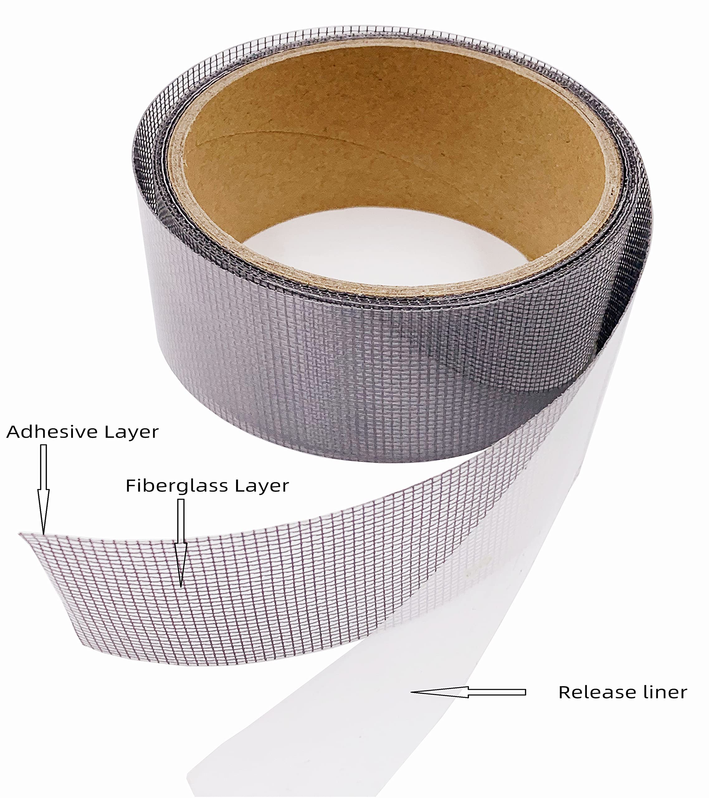Snapklik.com : Window Screen Repair Kit Tape Extra Wide 4x164 Grey ...