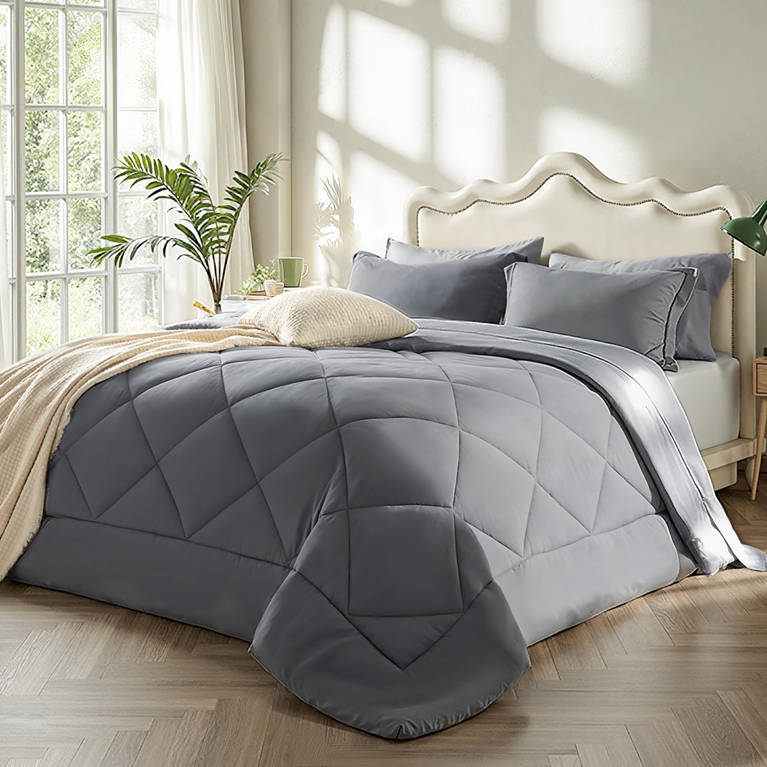 Amazon.com: Comfy Bedding Extra Lightweight and Oversized Thermal ...