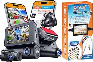 Amazon.com: ROVE R3 Dash Cam | Hardwire Kit : Electronics