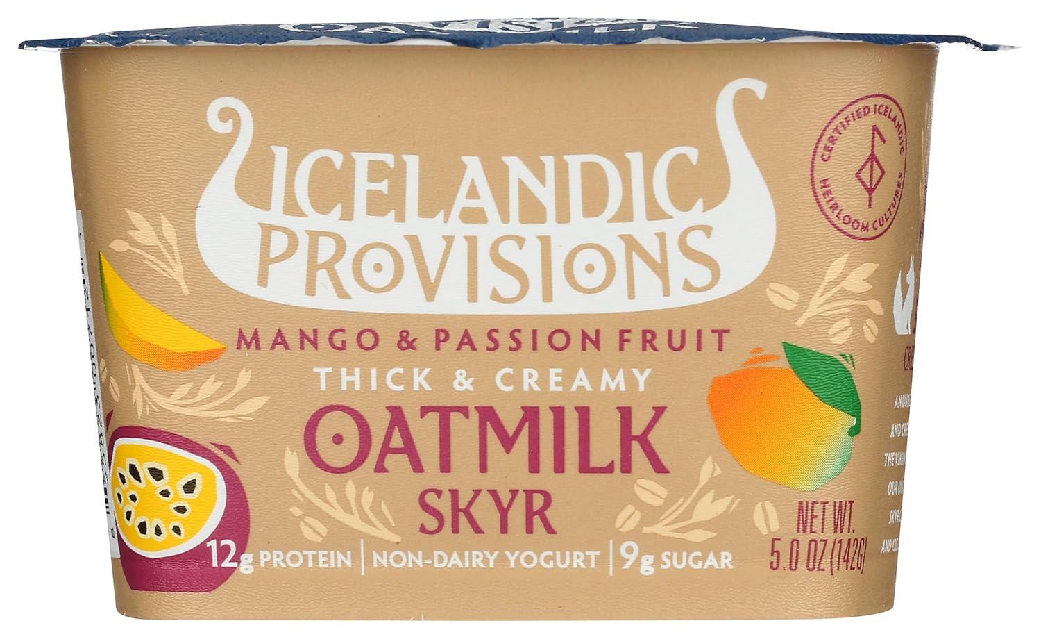 Amazon.com: Icelandic Provisions Oatmilk Skyr, Mango & Passionfruit, 5 ...