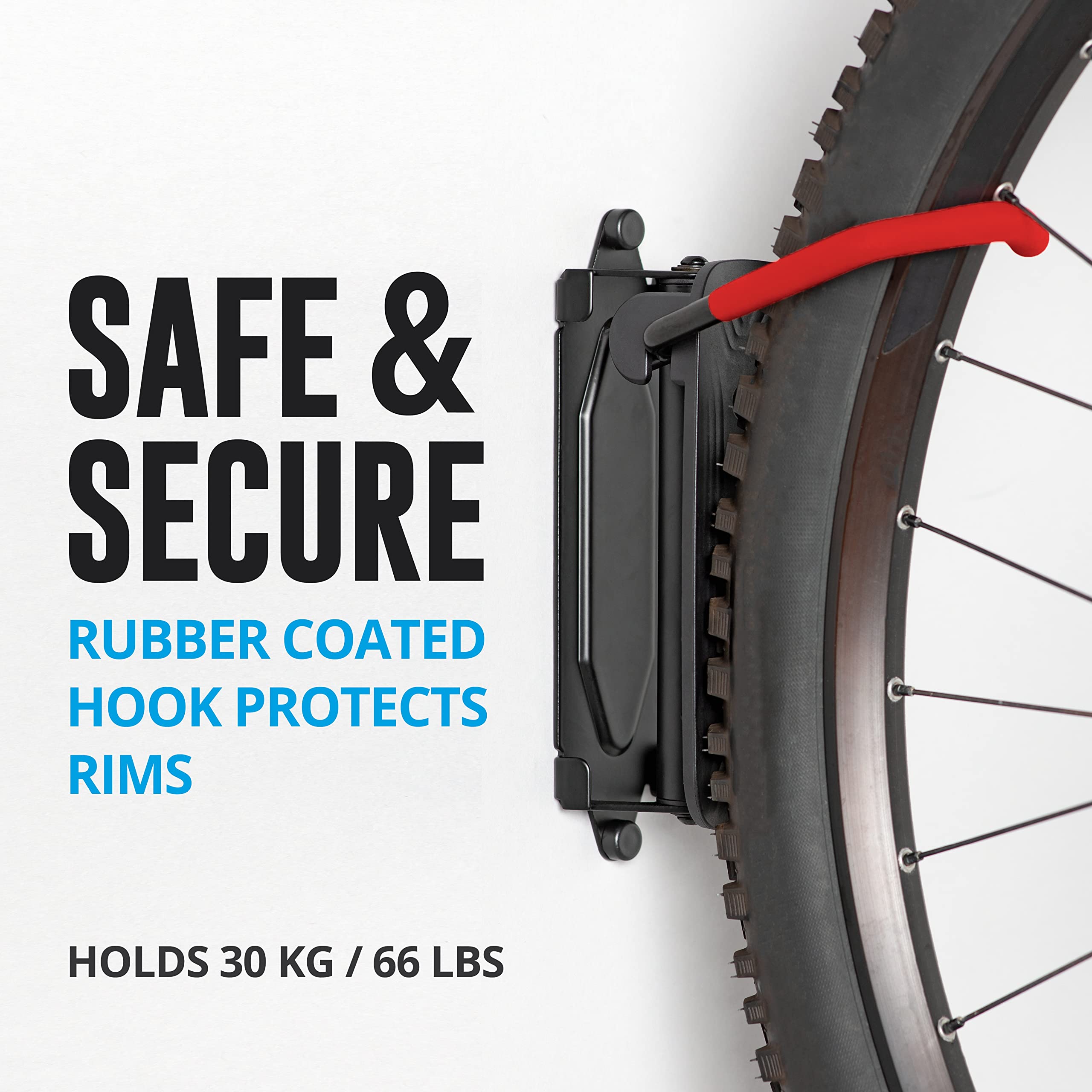 Snapklik.com : Vibrelli Swivel Bike Wall Mount - Vertical Bike Rack ...