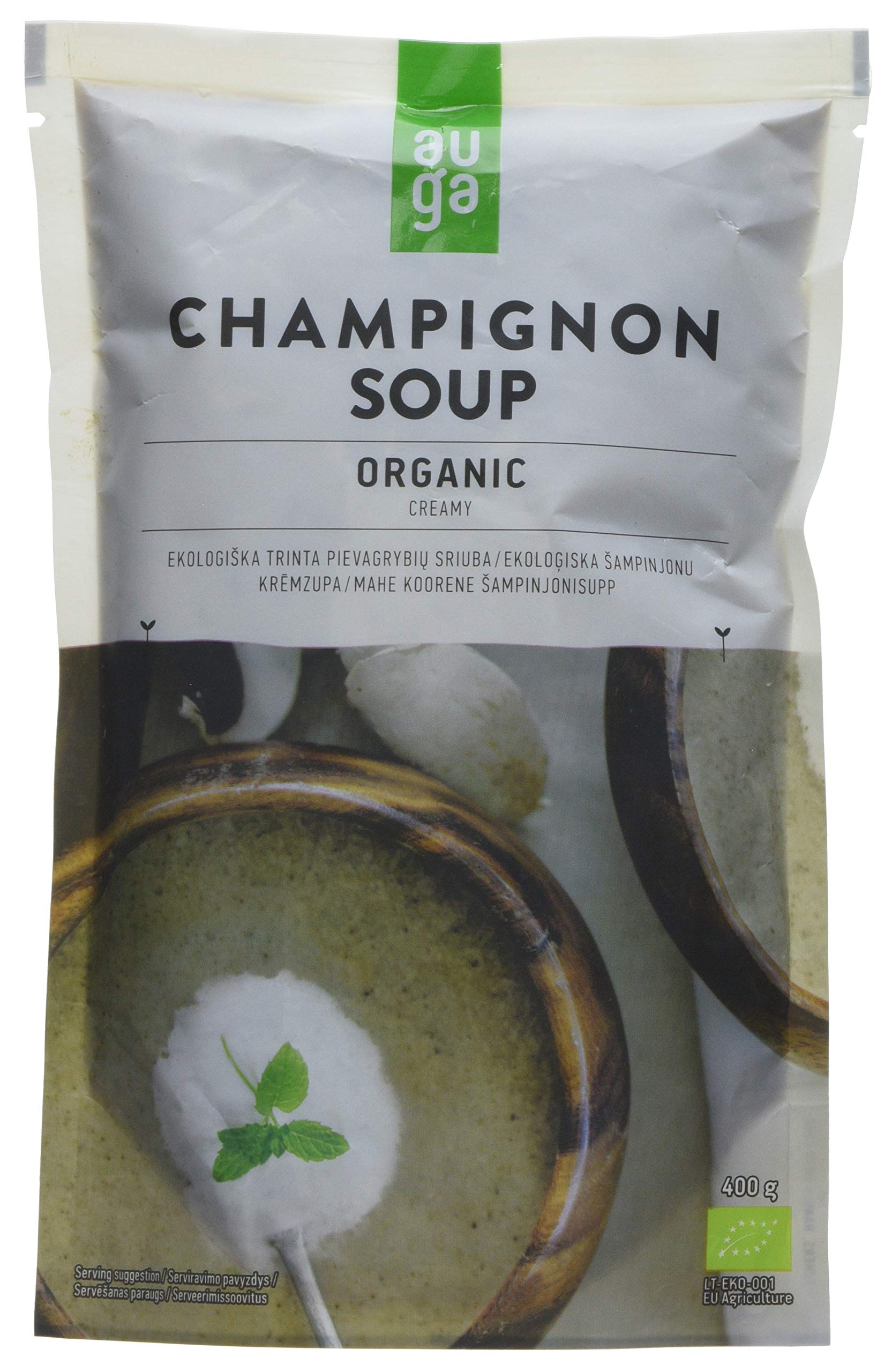 Buy Auga Organic Creamy Champignon Soup, 400 g, Pack of 5 Online at ...