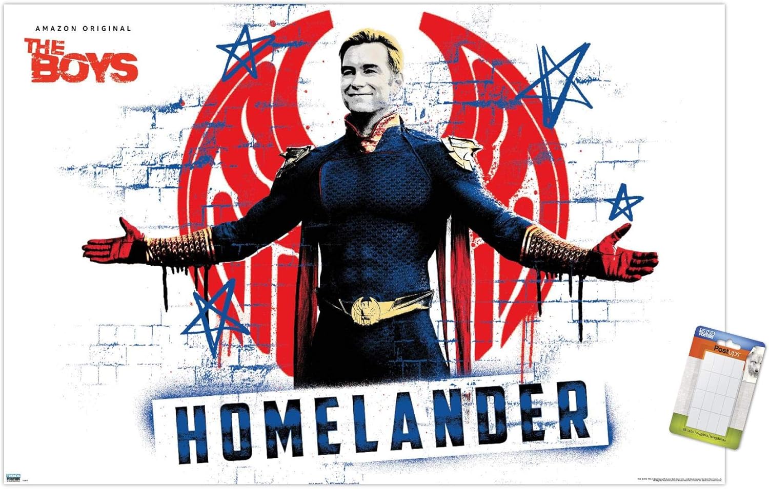 Amazon.com: Trends International The Boys - Homelander Wall Poster, 22. ...