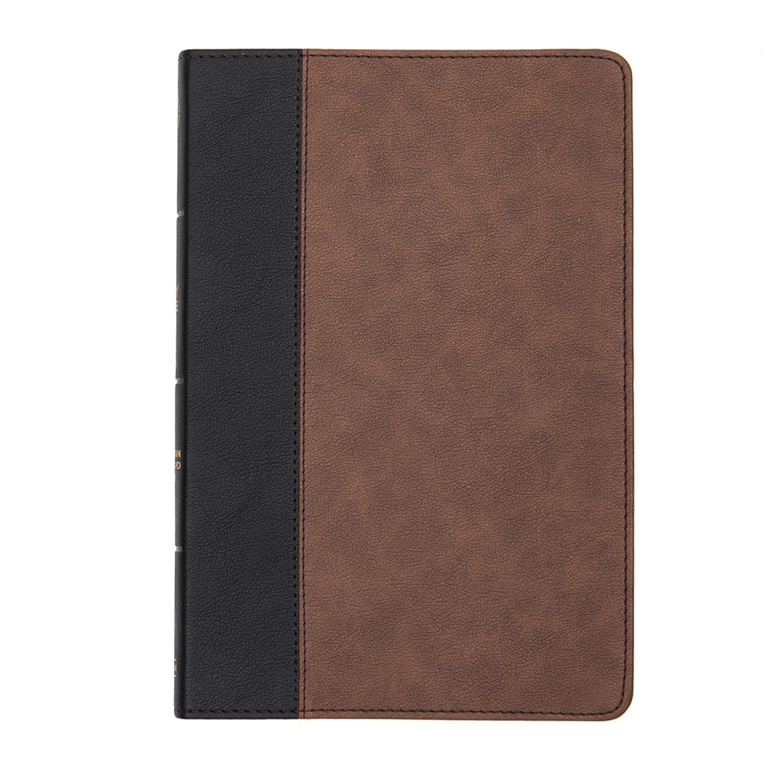Buy CSB Large Print Thinline Bible, Black/Brown LeatherTouch: Csb ...
