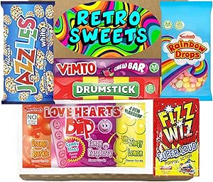 Sweets. Retro Sweets Gift Box - Perfect Sweet Letterbox Gift with a ...