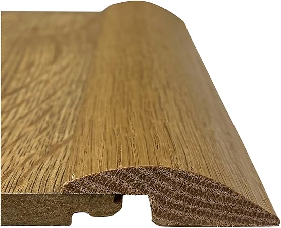Solid Oak Door Threshold Ramp - 7mm R Section Ramp Reducer, 90cm Wooden ...