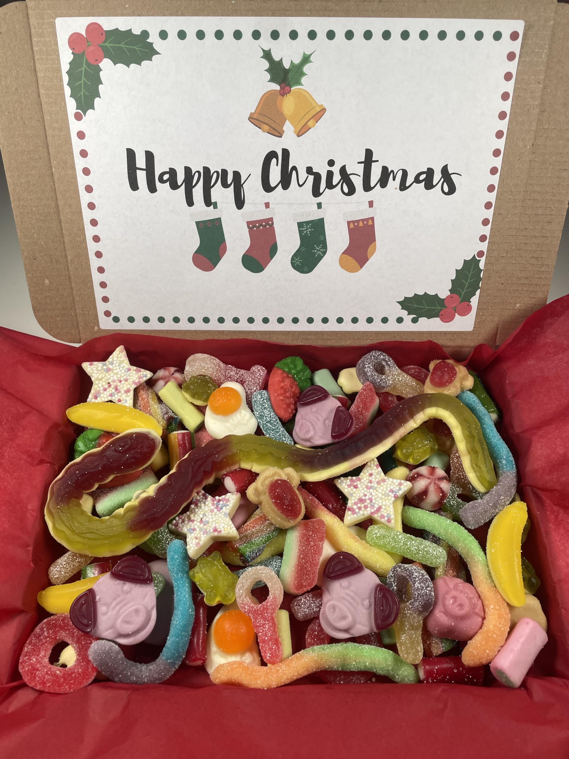 CHRISTMAS Sweet Box - Pick N Mix - Festive Letter Box Sweets ...