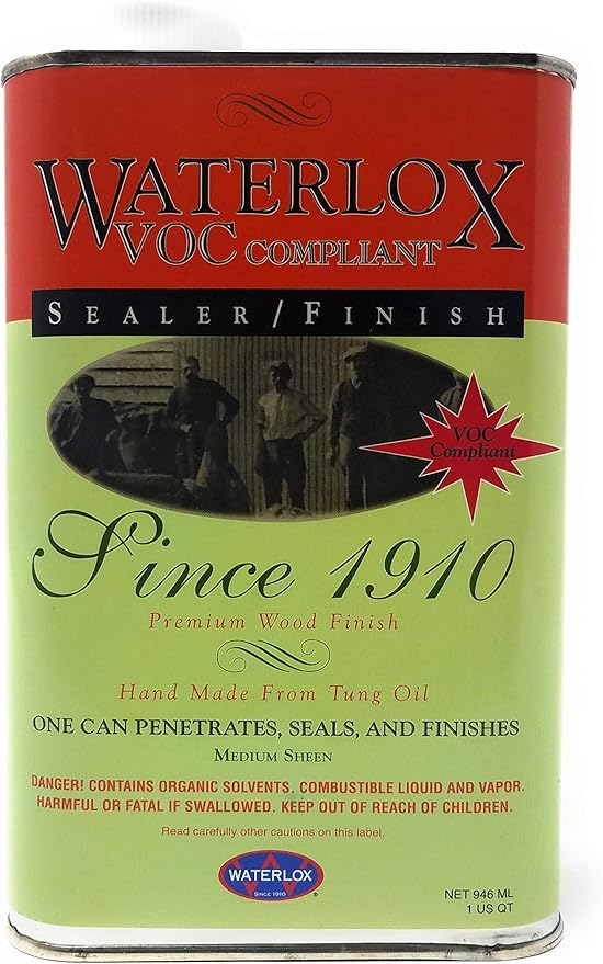 Waterlox Original Sealer Finish, 350 VOC, Quart, 32 Fl Oz - Amazon.com