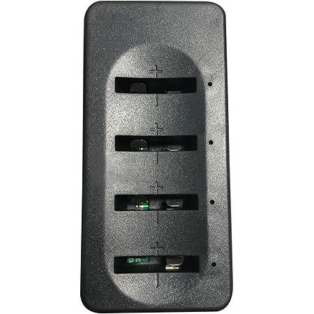 Amazon | [最新]USB接続 ボタン・コイン電池用充電器 同時に4個充電可能 LIR2016，LIR2025，LIR2032 ...