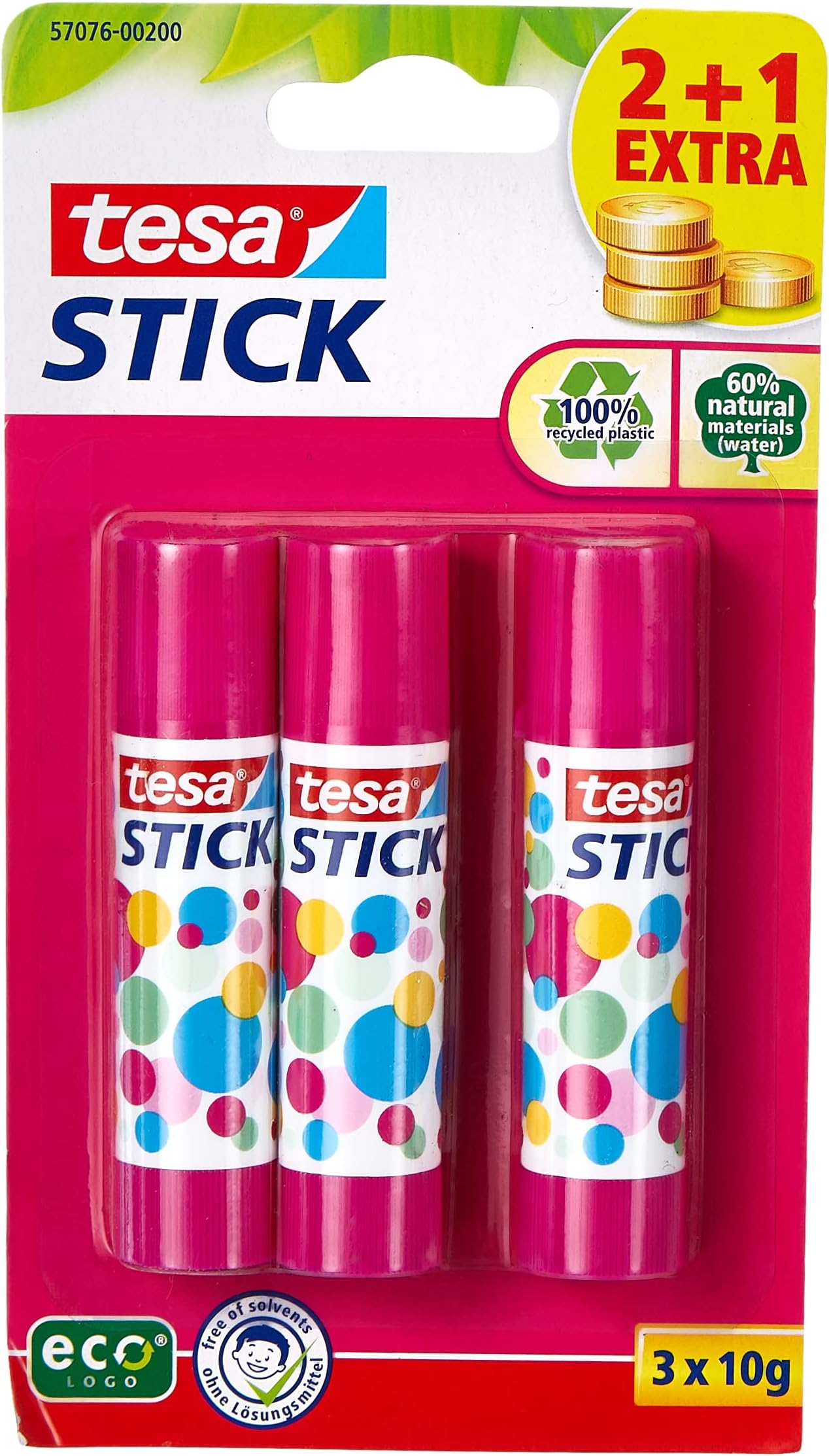 Kores - Pastel Glue Stick, Strong-Hold Adhesive, Safe and Non-Toxic ...