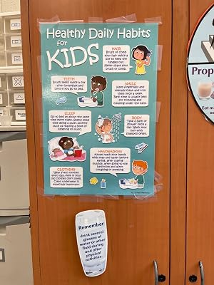 Safety Magnets Kids 7 Healthy Habits Hygiene Poster - Laminated, India ...