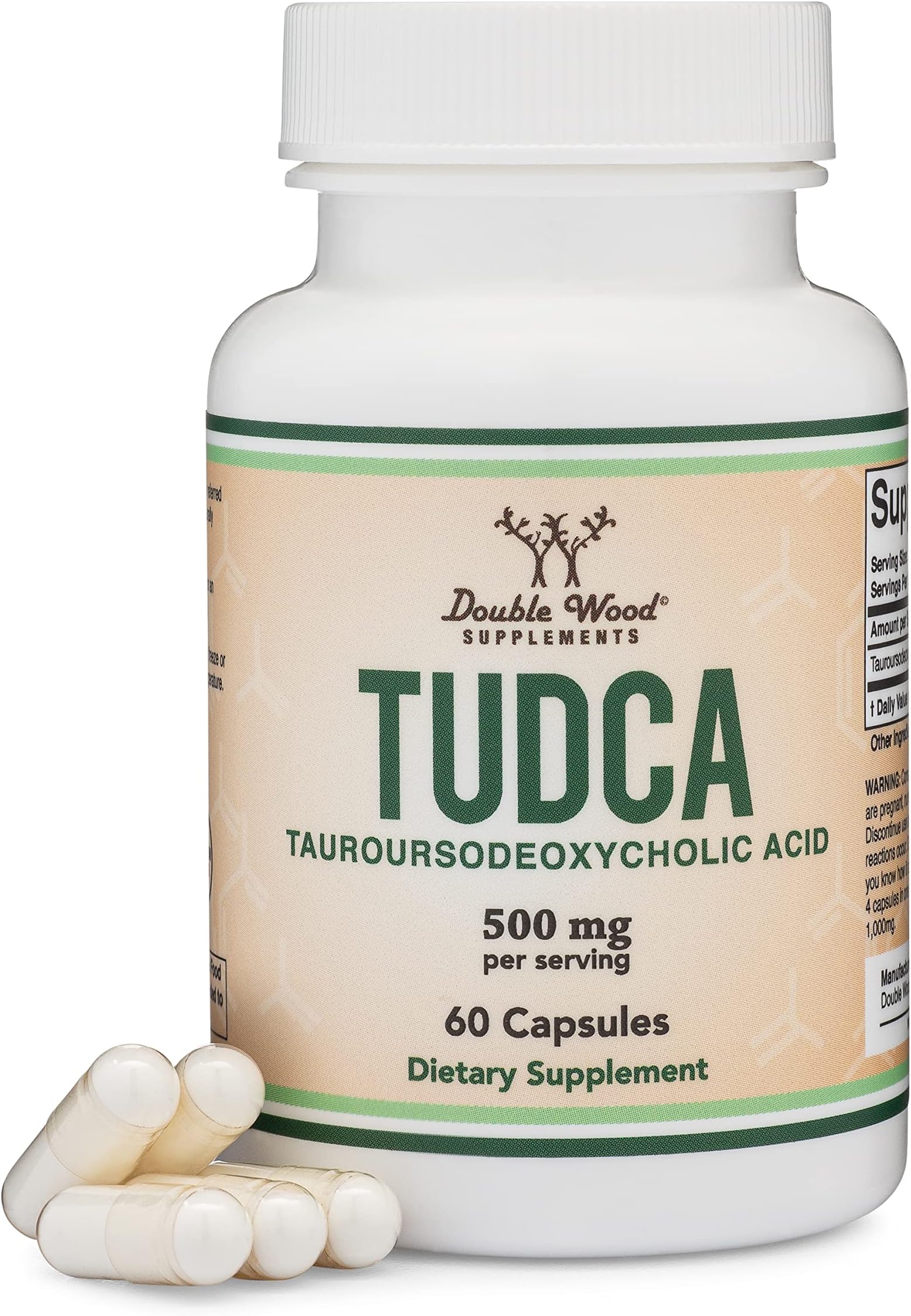 Amazon.com: TUDCA 1000mg, 60 Capsules – Ultra Strength Bile Salt ...