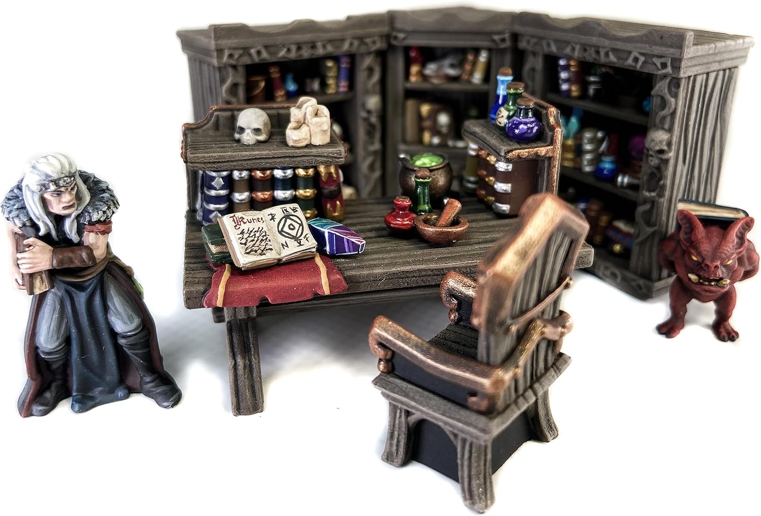 Tabletop Miniatures Set: Dark Magister Corner (D&D, DND, Dungeons and ...