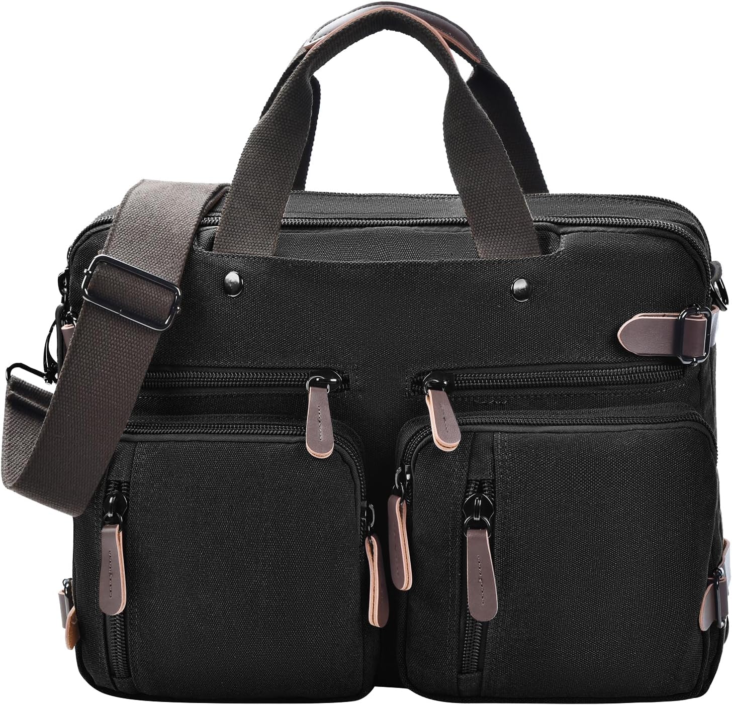 Amazon.com: Felipe Varela Convertible Laptop Bag – Durable Canvas ...