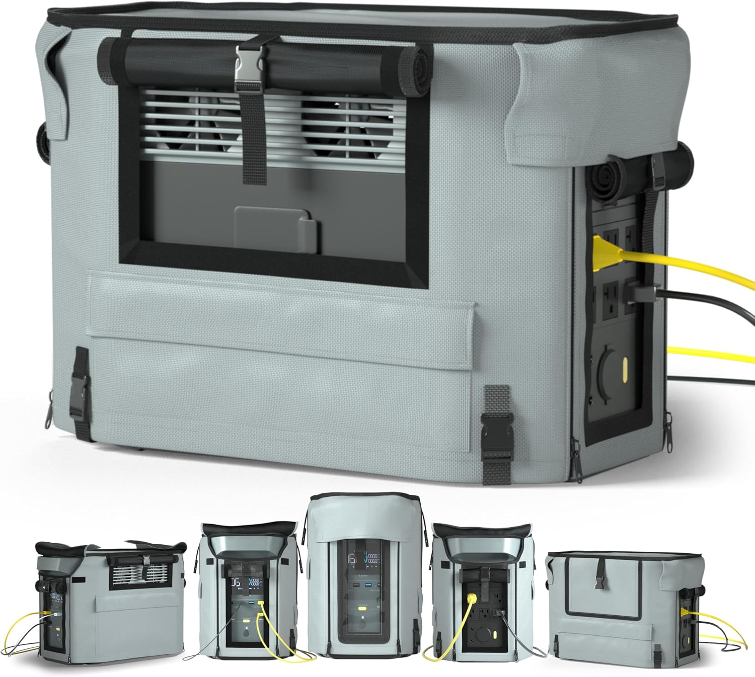 Amazon.com: EF ECOFLOW DELTA 2 Protective Cover - Custom Fit Power ...