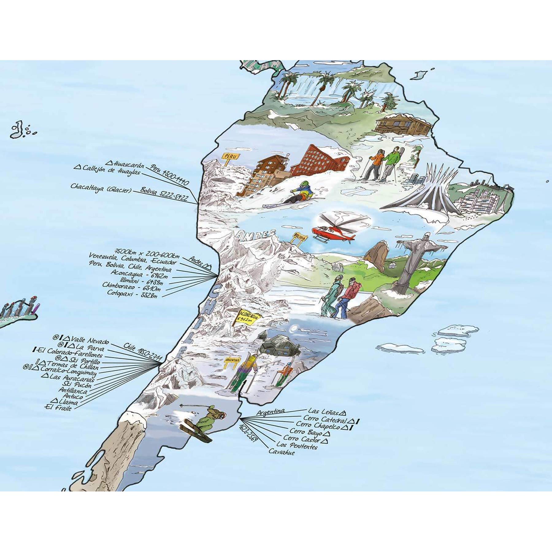 Mapa Del Cotopaxi Colorado