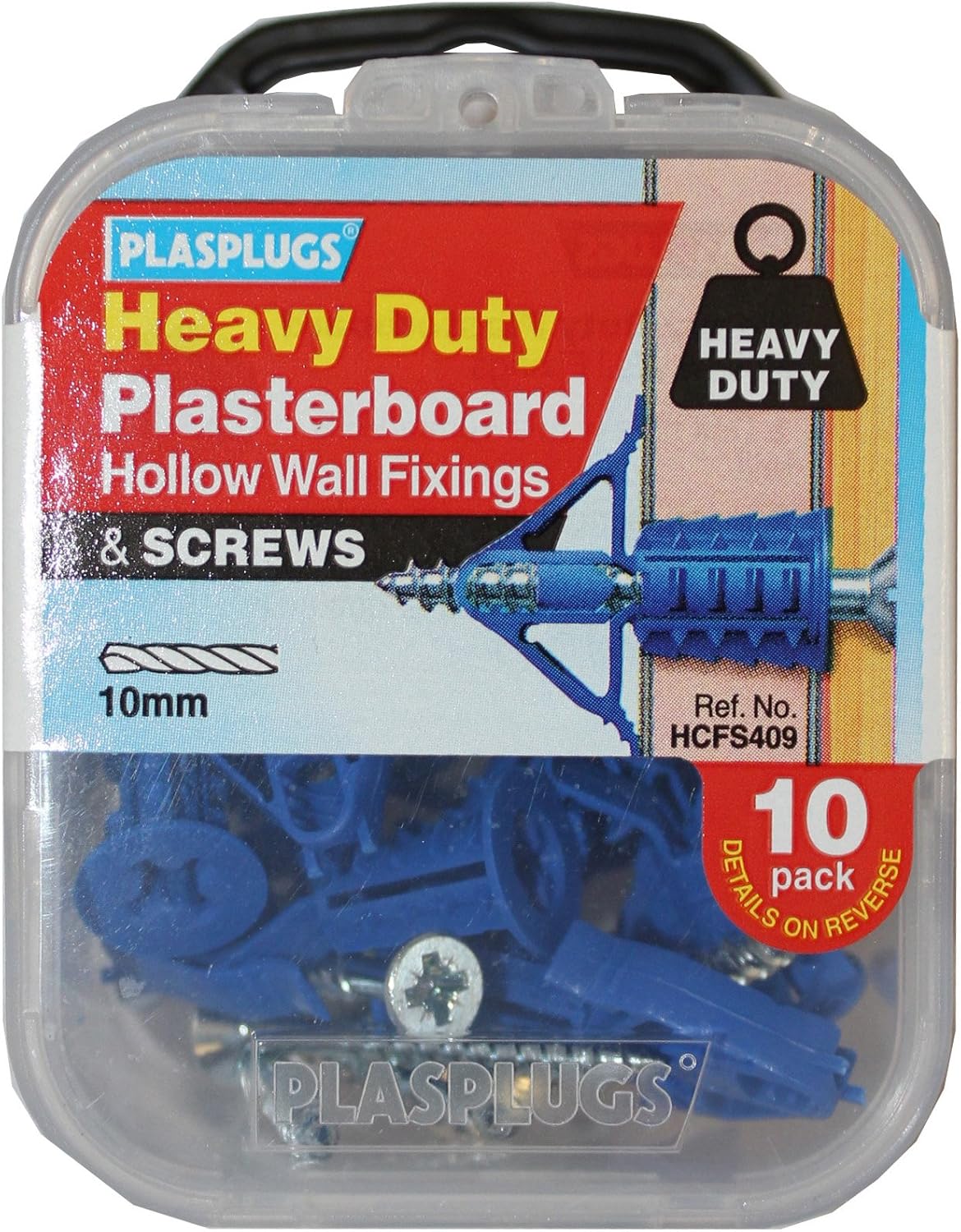 Amazon.com: PLASPLUGS PLAHCFS409 Plasterboard Fixings : Tools & Home ...