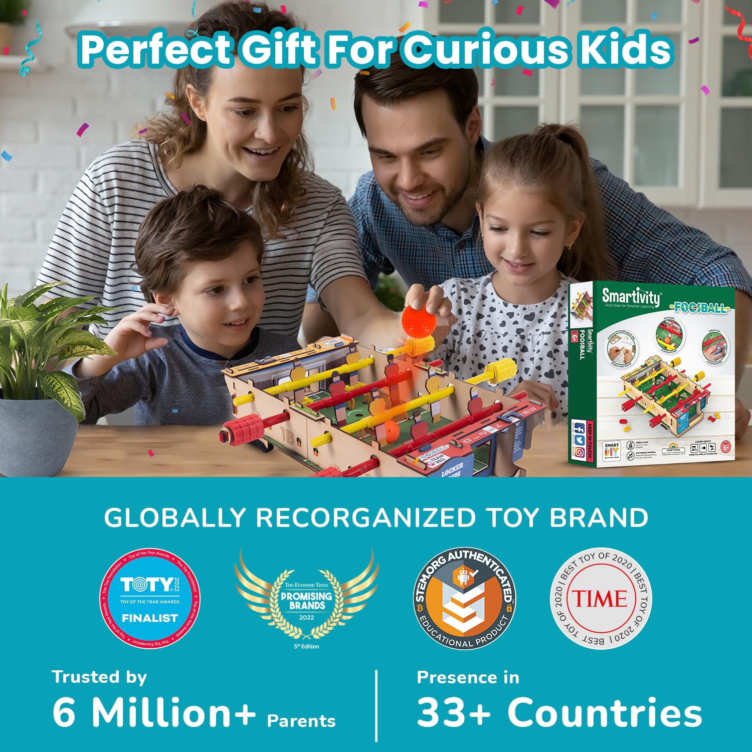 Smartivity Foosball Table Soc...B09F9WL15V | Encarguelo.com