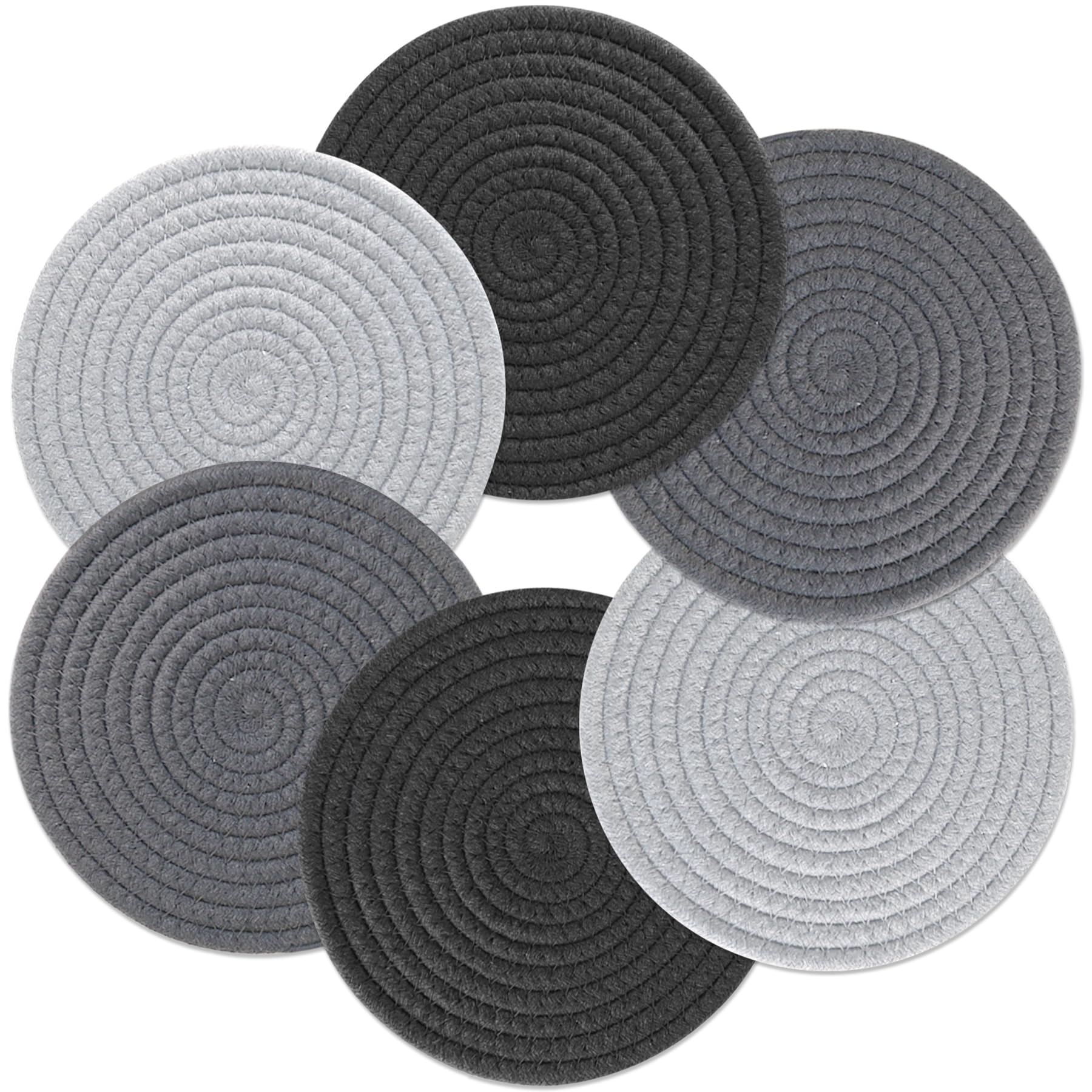 Amazon.com: GravGrow Trivets for Hot Dishes, 8 Inch Trivets for Hot ...