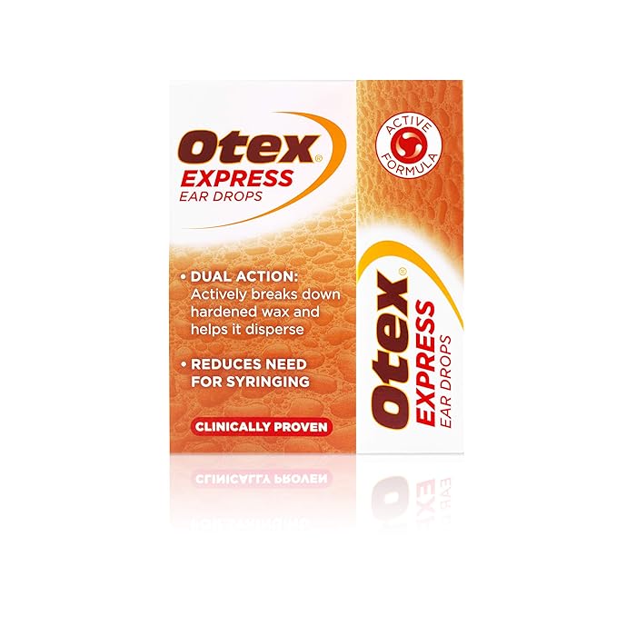 Buy Otex Express Ear Drops, Clinically Proven Ear Wax Removal Drops For ...