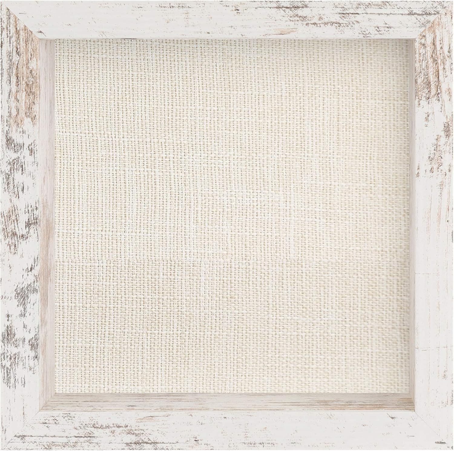 Amazon.com - 8X8 Shadow Box Wash White | Deep Shadow Box Frame | Wood ...