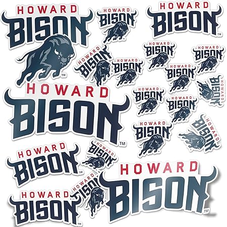 Amazon.com: Howard University Bison HU HBCU Vinyl Decal Laptop Water ...