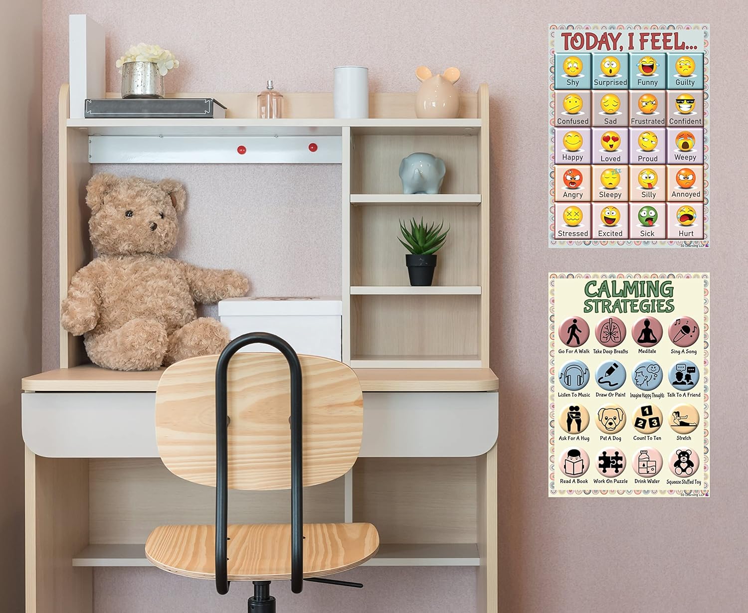 Boho Emoji Feelings and Calming Strategies Posters - Philippines | Ubuy