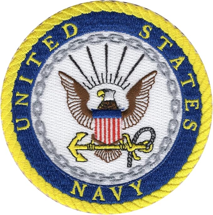 Amazon.com: Navy Crest Patch: Clothing, Shoes & Jewelry
