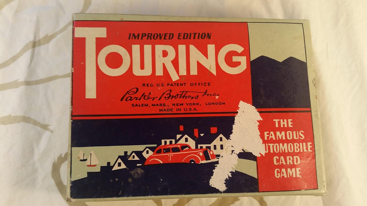 Amazon.com: VINTAGE CARD GAME -- Touring -- A Race of 240 Miles --The ...