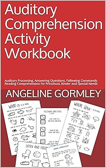 Amazon.com: Auditory Comprehension Activity Workbook: Auditory ...