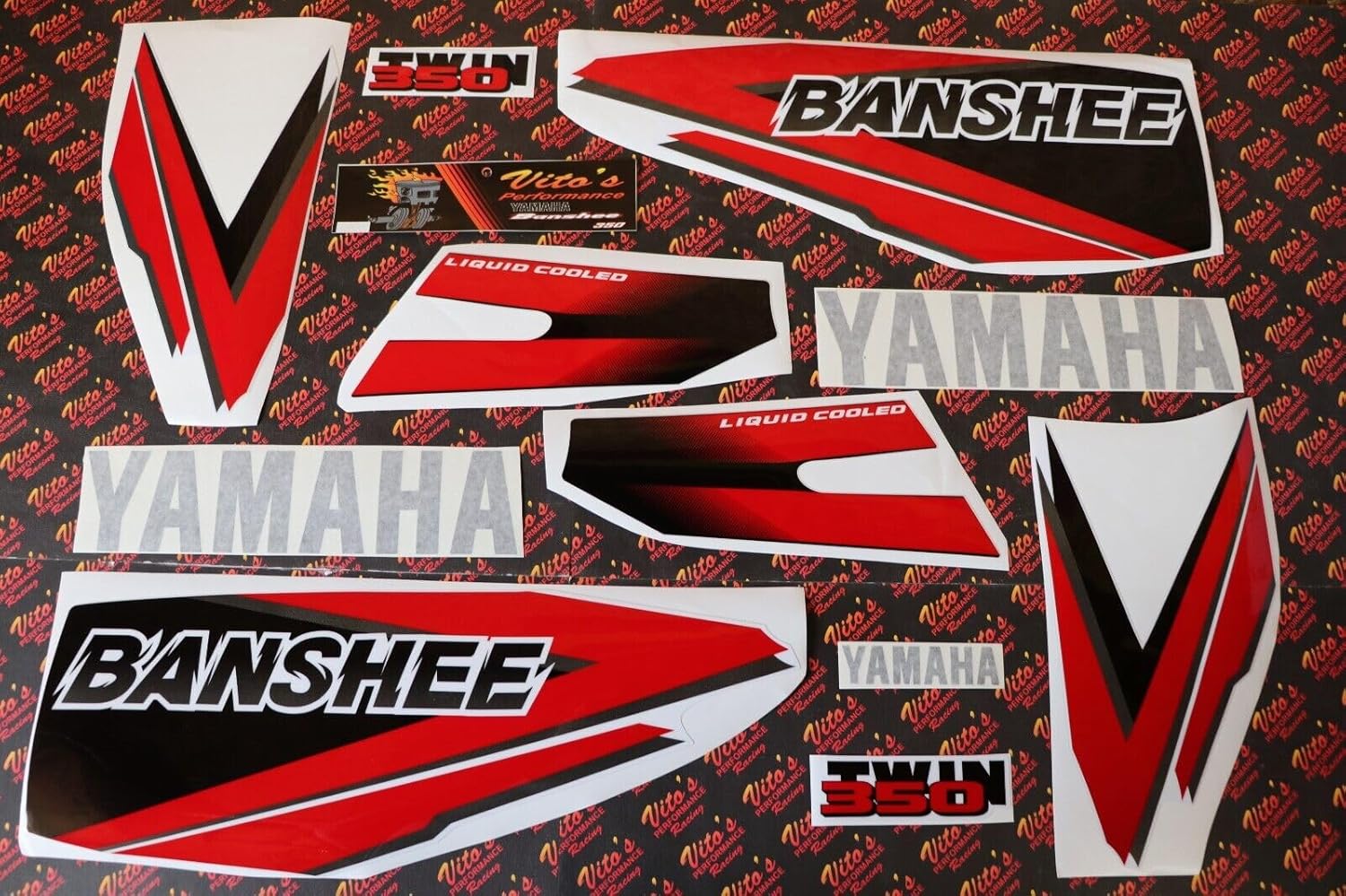 Amazon.com: Vito's vinyl decal graphics kit 14MIL sticker fits Yamaha ...