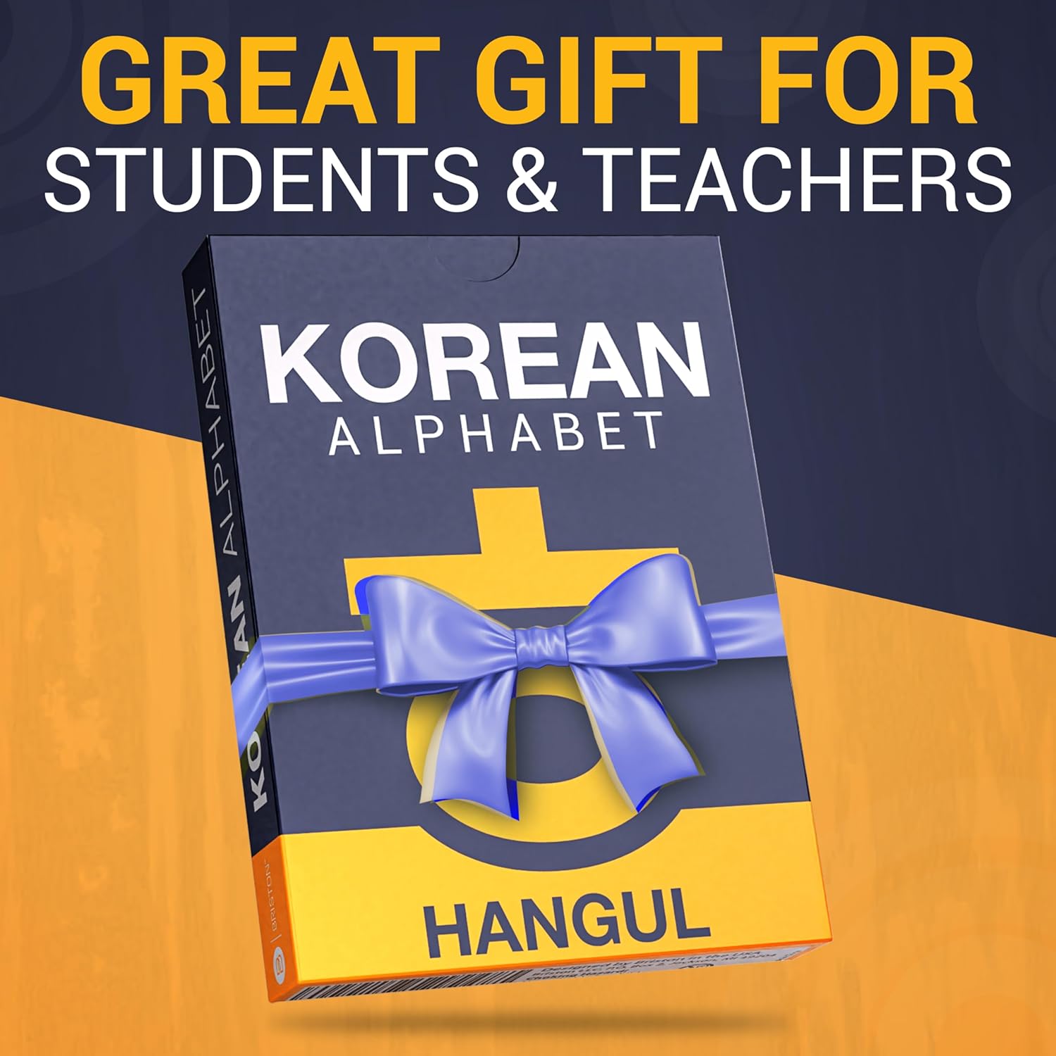 Korean Alphabet Hangul Flash Cards - 41 Glossy Laminated Cards with ...