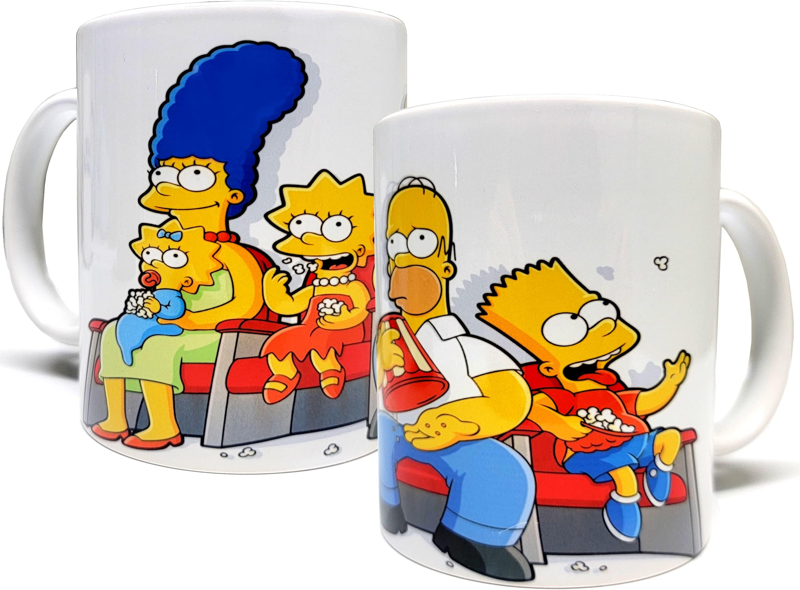 Amazon.com: Ceramic Mug Black Simp-sons Son Homer Lisa Friends Marge 11 ...