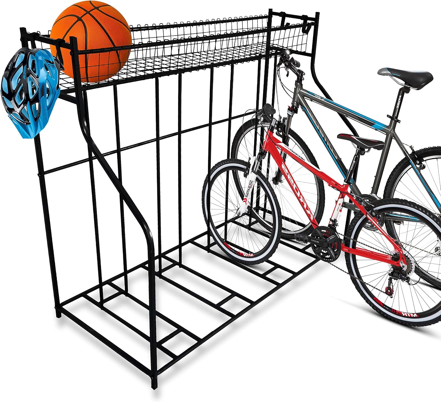 Amazon.com: Generic Adjustable Bike Storage Rack, 4-Bike Hanging Rack ...