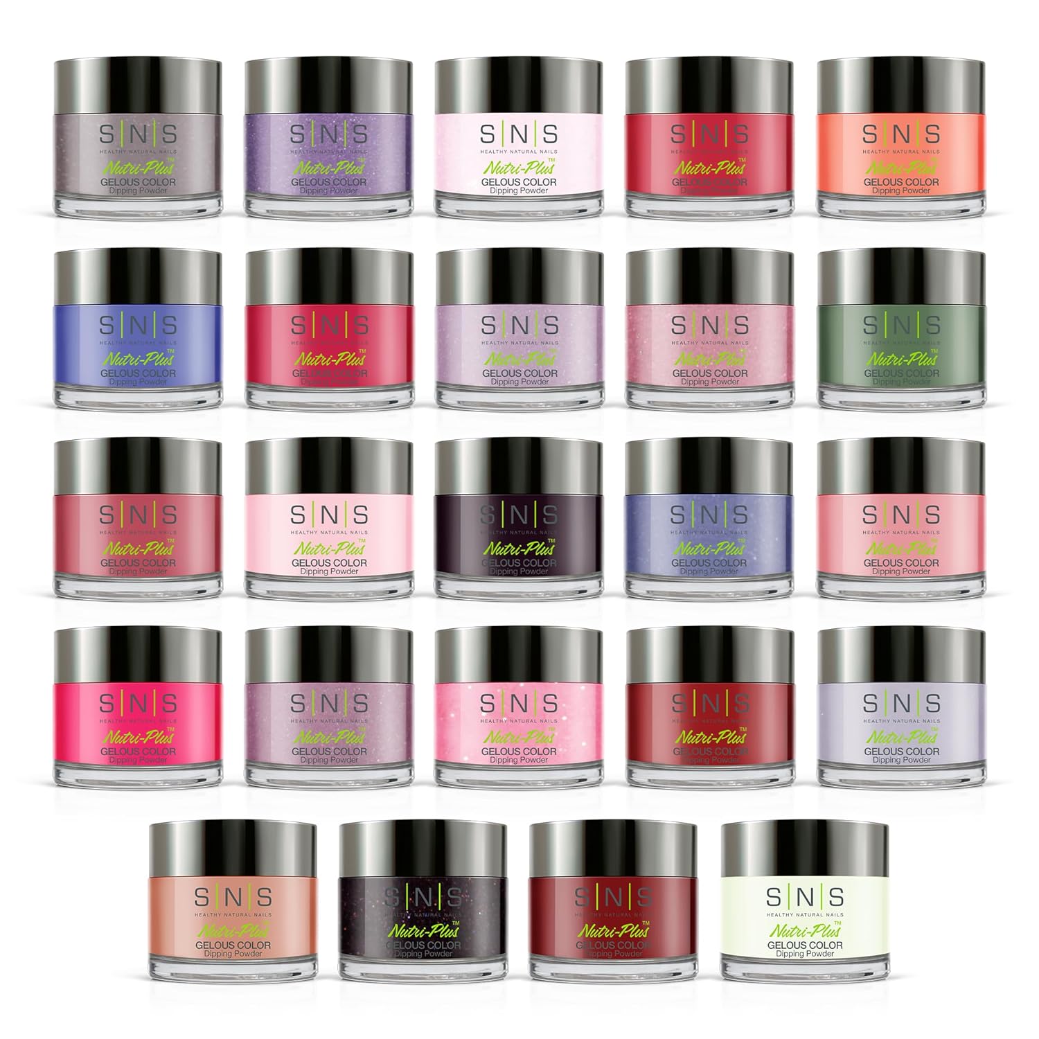 Amazon.com: SNS Nails Dip Powder Kit, Gelous Color Dipping Powder Set ...