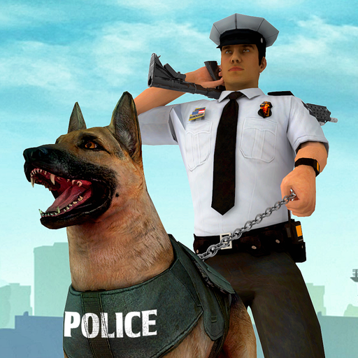 Police Dog Attacking Criminal